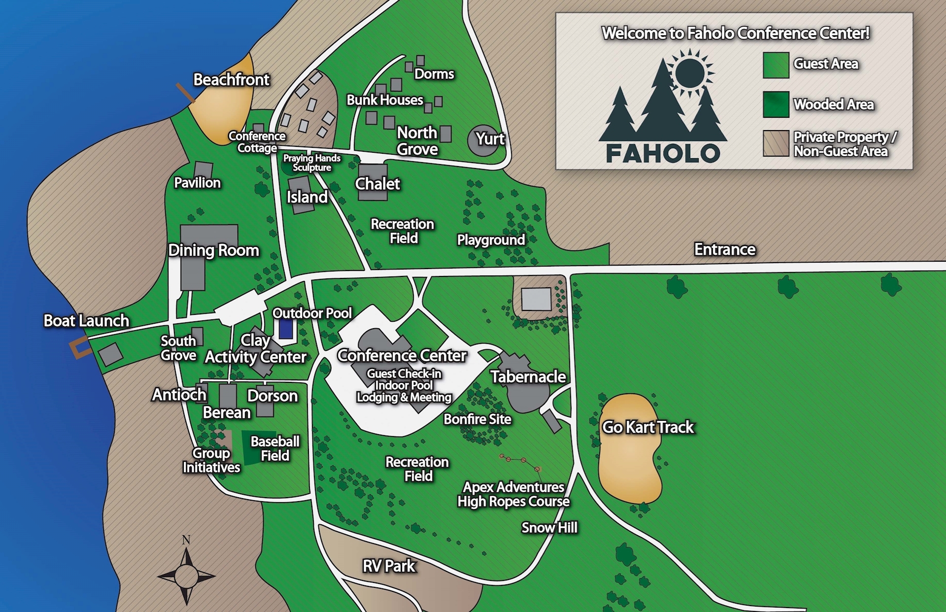 Property Map for Faholo Conference Center